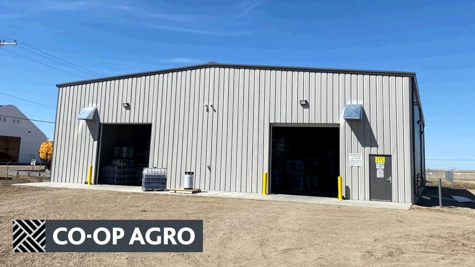 New Chemical Warehouse at the Rosetown Agro Centre | Central Plains Co-op